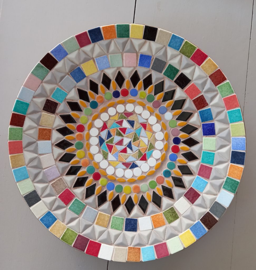 TABLEAUX EN MOSAIQUE – Michèle Levalois